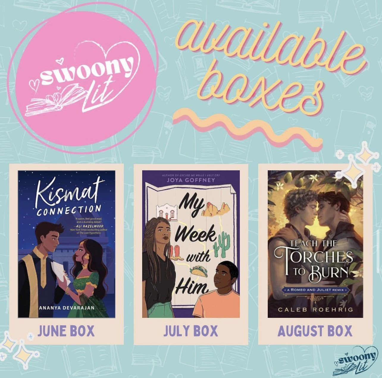 Steamy Lit's Swoony Lit Box | The Romance Studio