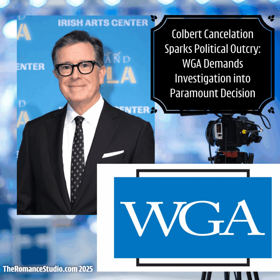 Colbert Cancelation Sparks Political Outcry: WGA Demands Investigation ...